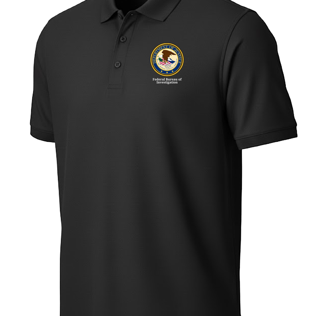 Department of Justice Polos Shirt - Women's Short Sleeve FBI – FEDS Apparel