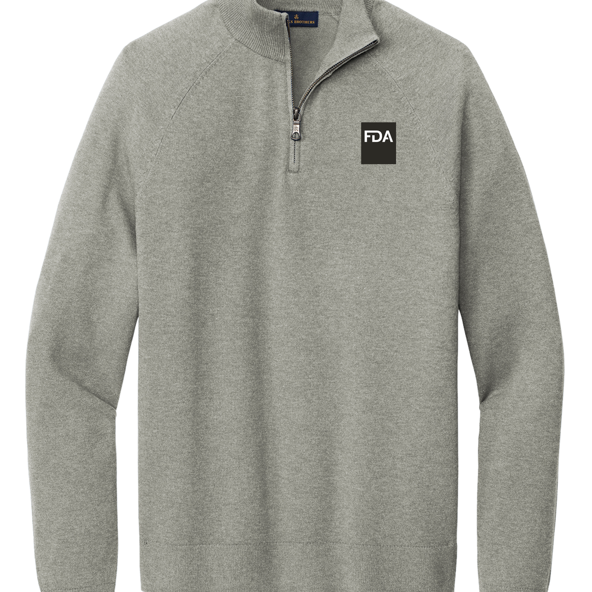 FDA Men's Cotton Quarter Zip – FEDS Apparel