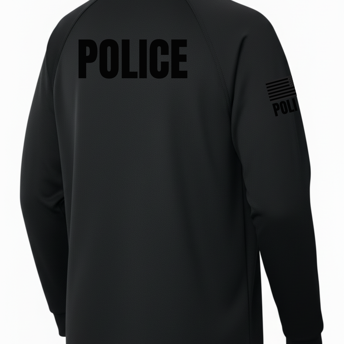 Black Tactical Long Sleeve - Police Men's Shirt (Black) – FEDS Apparel