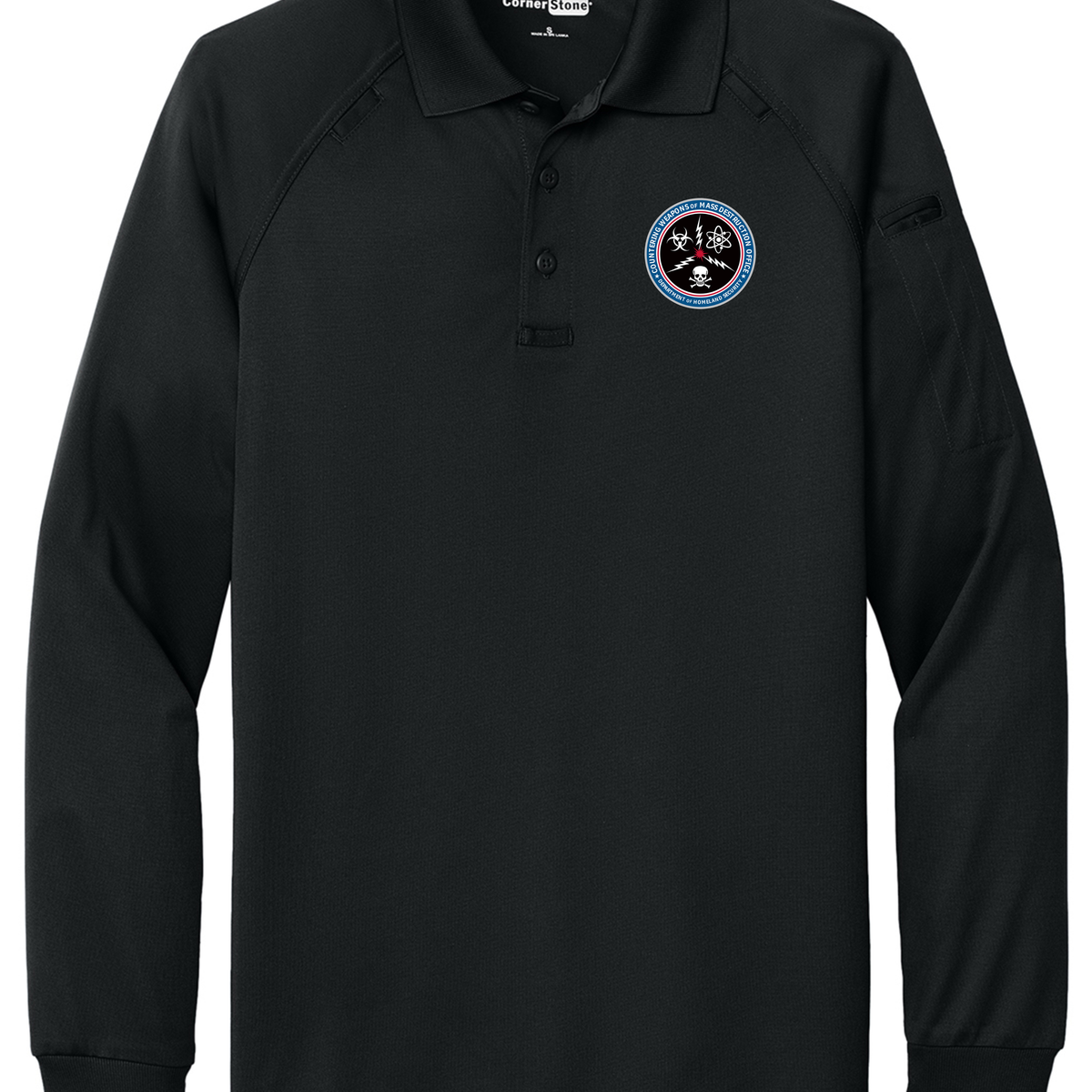 CWMD Men's Tactical Long Sleeve Polo – FEDS Apparel