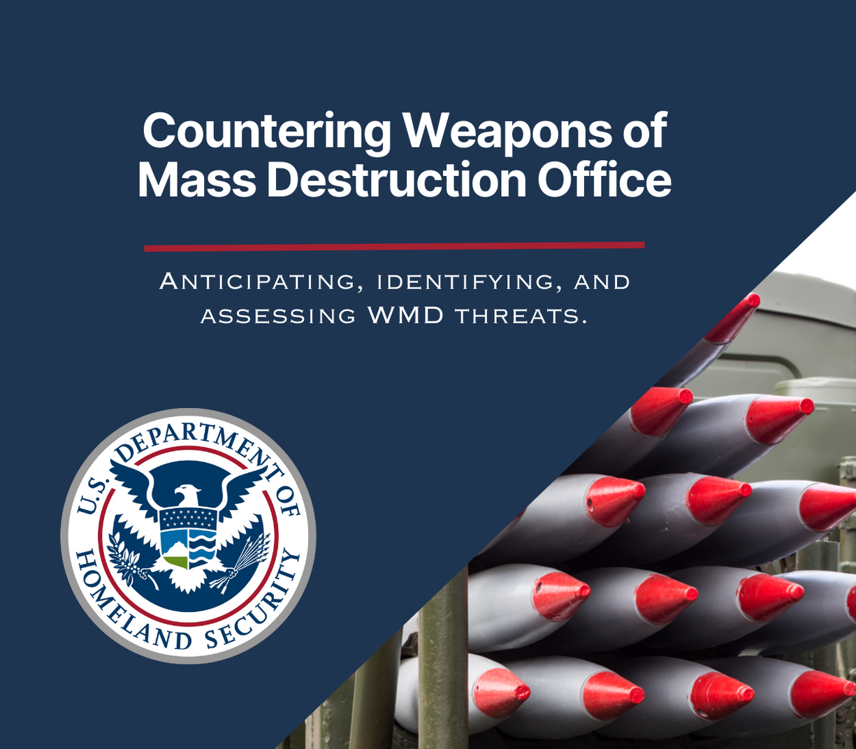 CWMD | Countering Weapons of Mass Destruction Office Employee Uniforms ...