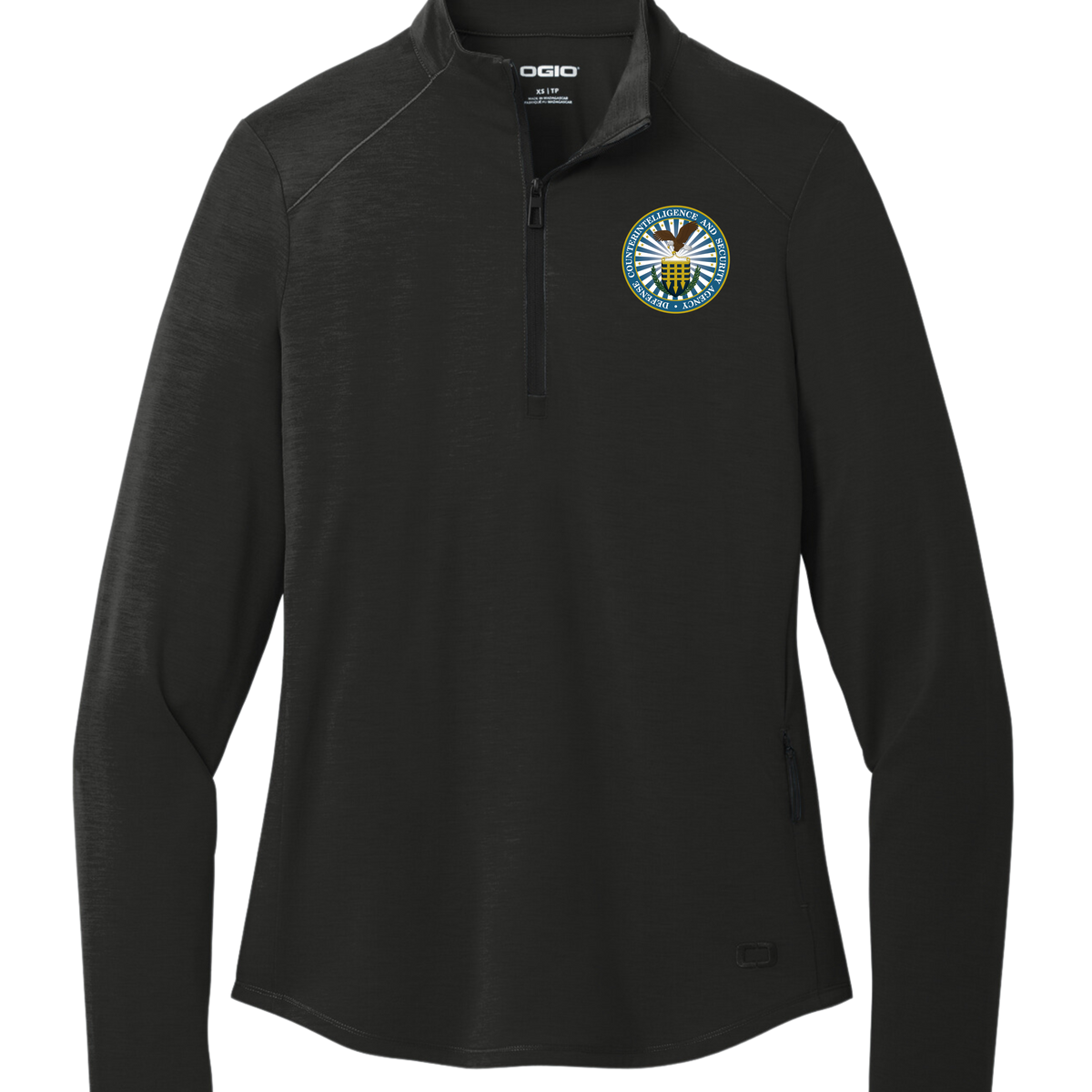 DCSA - OGIO® Ladies Motion 1/4-Zip - FEDS APPAREL – FEDS Apparel