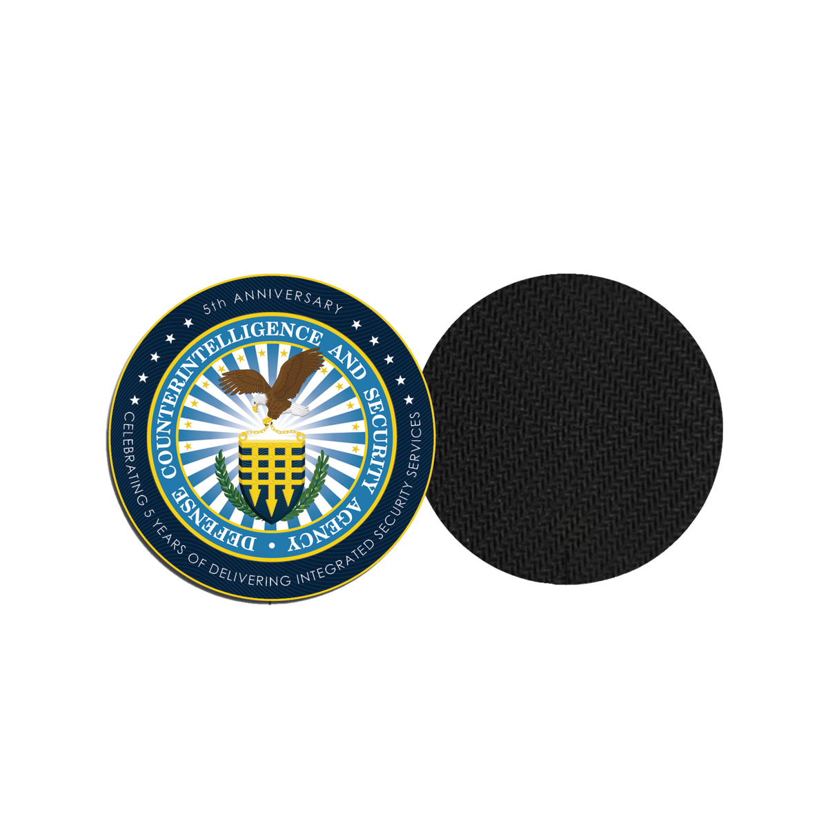 DCSA 5-Year Anniversary Coaster – FEDS Apparel