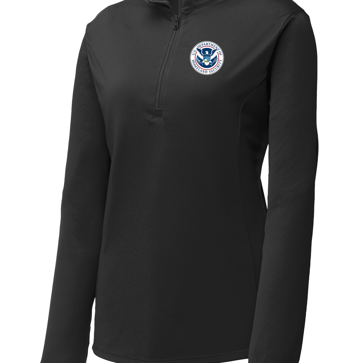 Dept. of Homeland Security Women's Lightweight Dri Fit 1/4 Zip – FEDS ...