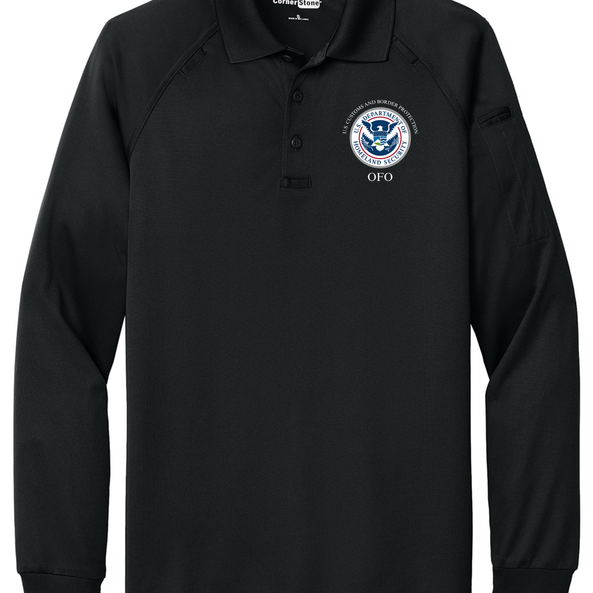 CBP Men's Tactical Long Sleeve Polo – FEDS Apparel