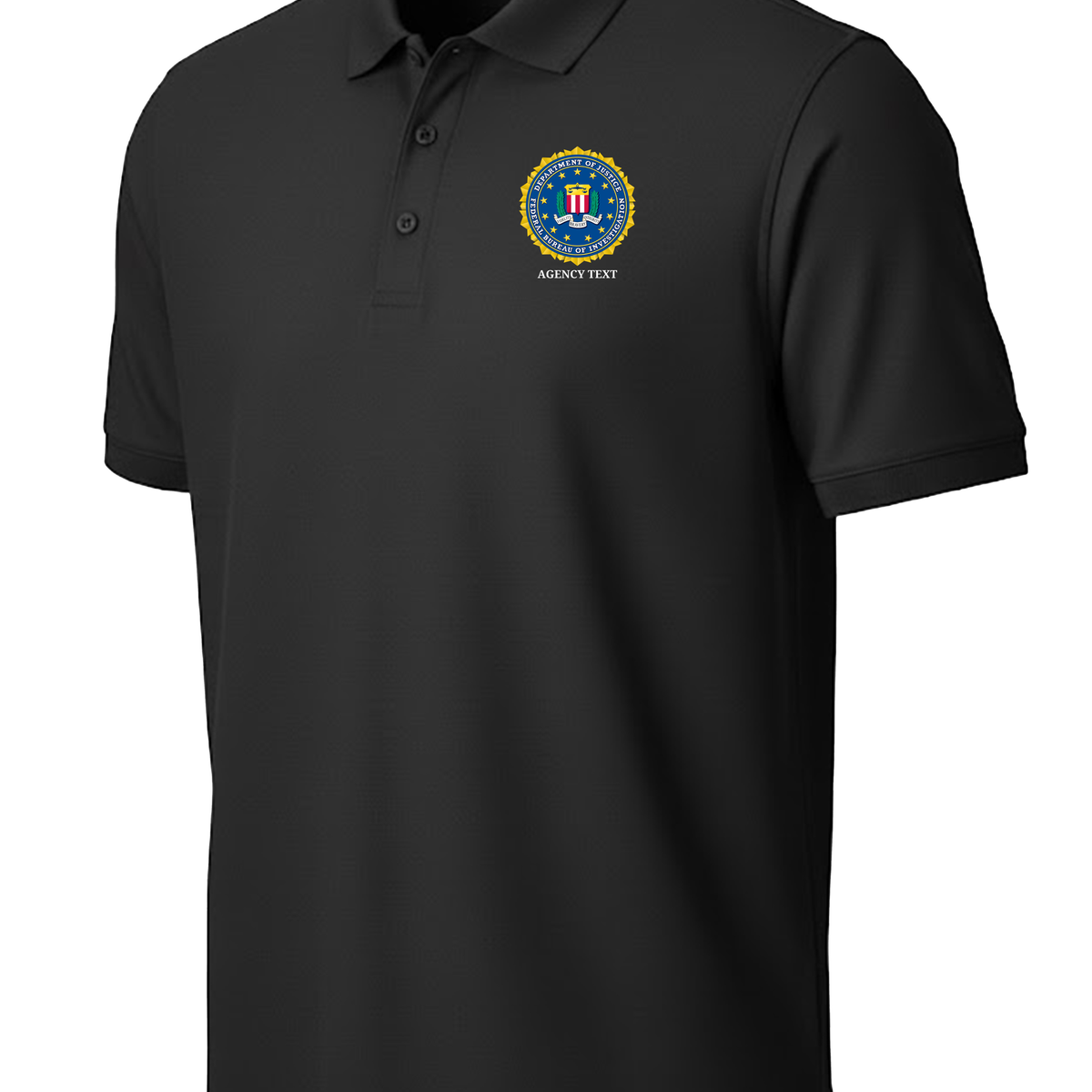 Federal Bureau of Investigation Polo Shirt - Men's Short Sleeve – FEDS ...