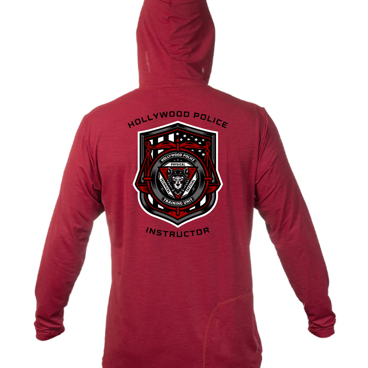 Hollywood Police Training Unit Instructor - Anetik Hoodie – FEDS Apparel