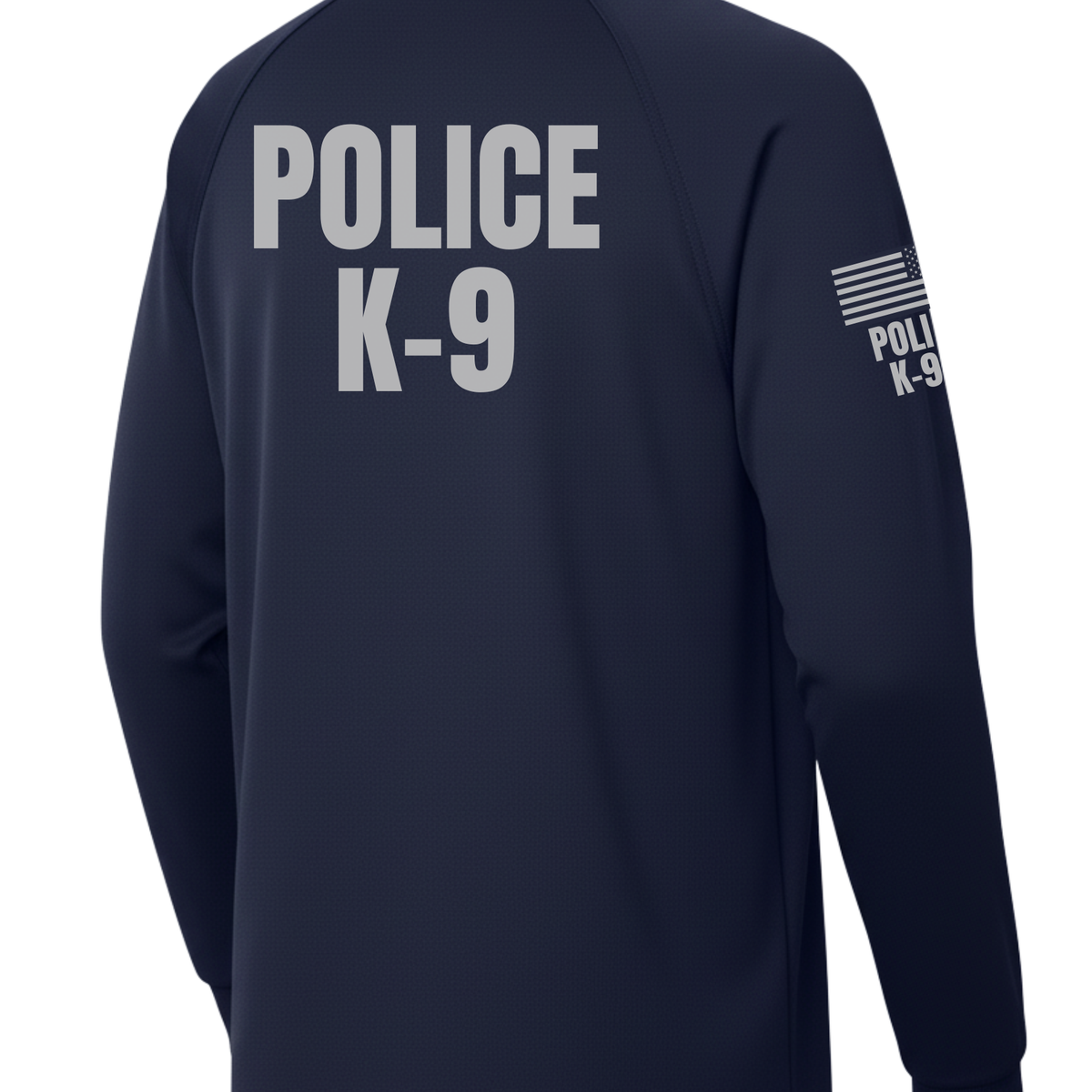 Navy Tactical Long Sleeve - Police K-9 Men's Shirt (Gray) – FEDS Apparel