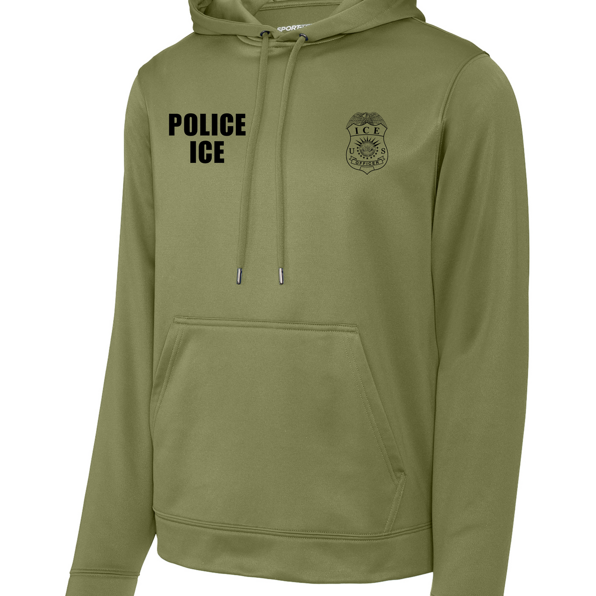 ICE Agency Hoodie - ICE (Black) – FEDS Apparel