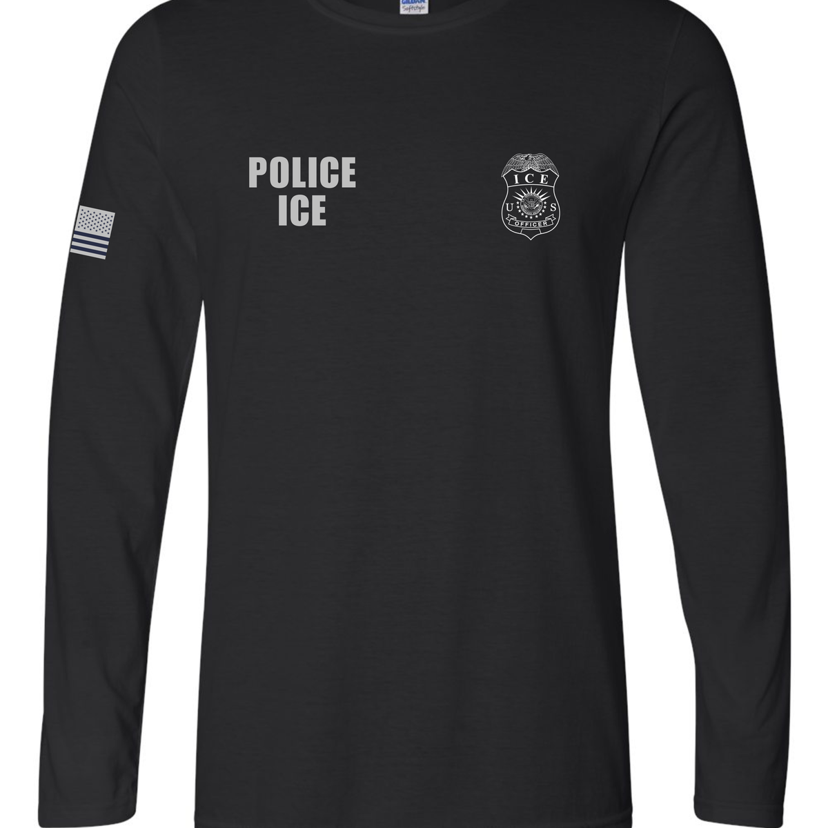 ICE HSI Agency Identifier Long Sleeve T-Shirt – FEDS Apparel