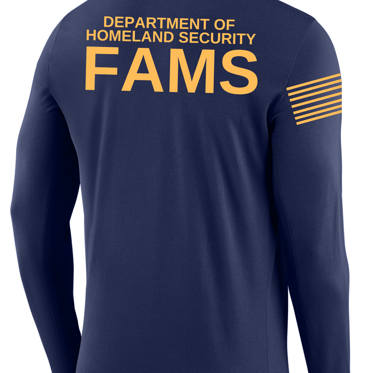 DHS FAMS Agency Identifier T Shirt - Long Sleeve – FEDS Apparel