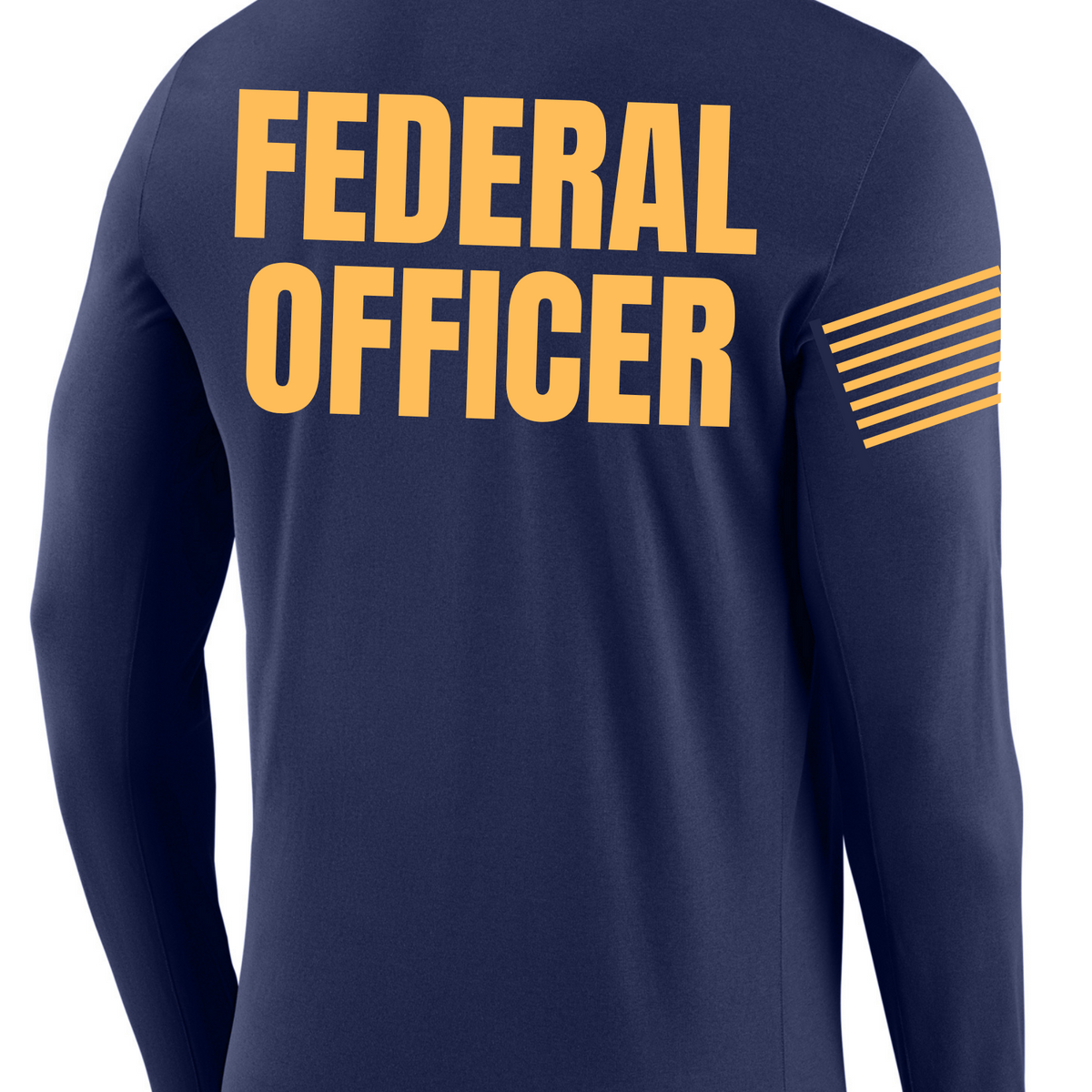 Federal Officer Identifier T Shirt - Long Sleeve – FEDS Apparel