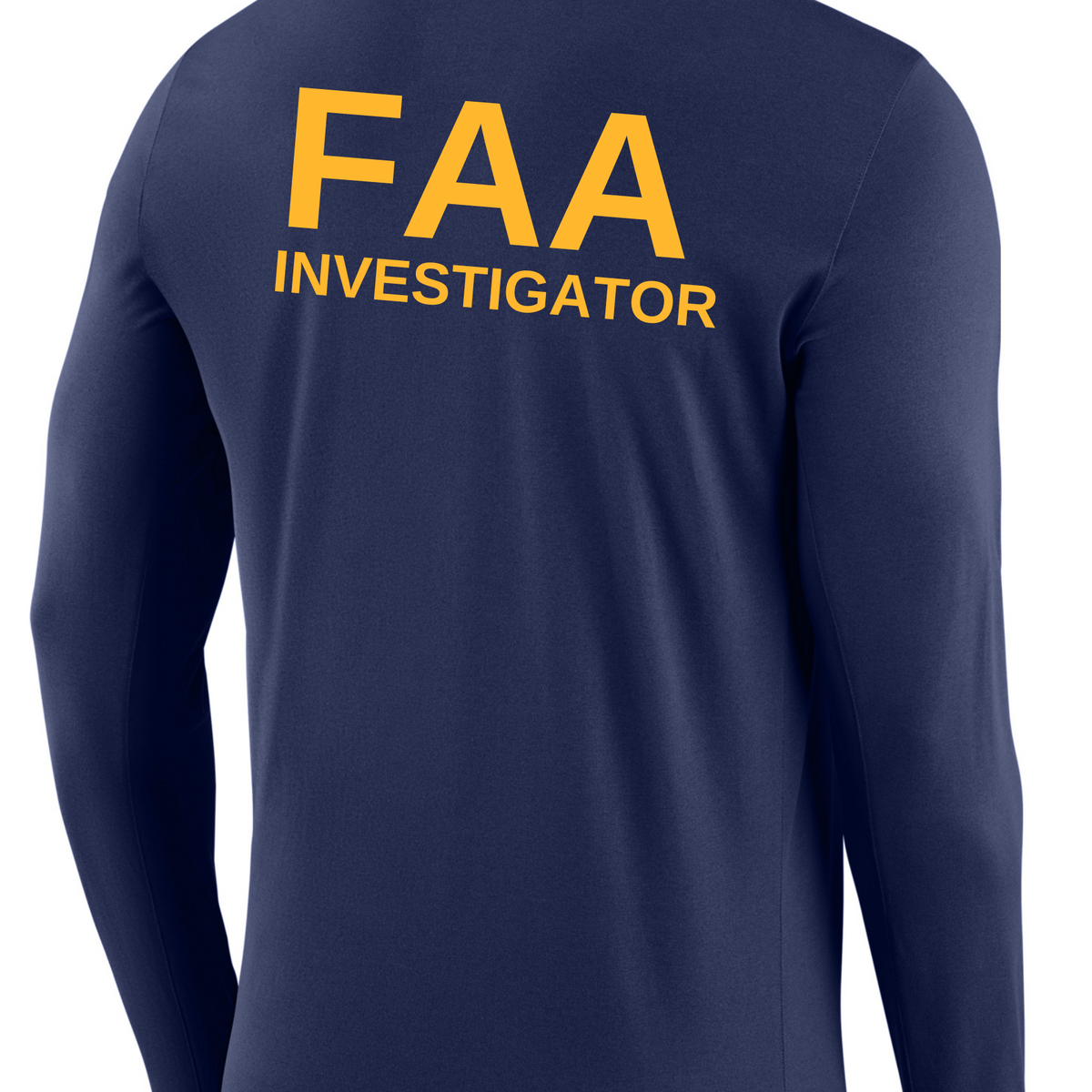 FAA Investigator Agency Identifier T Shirt - Long Sleeve – FEDS Apparel
