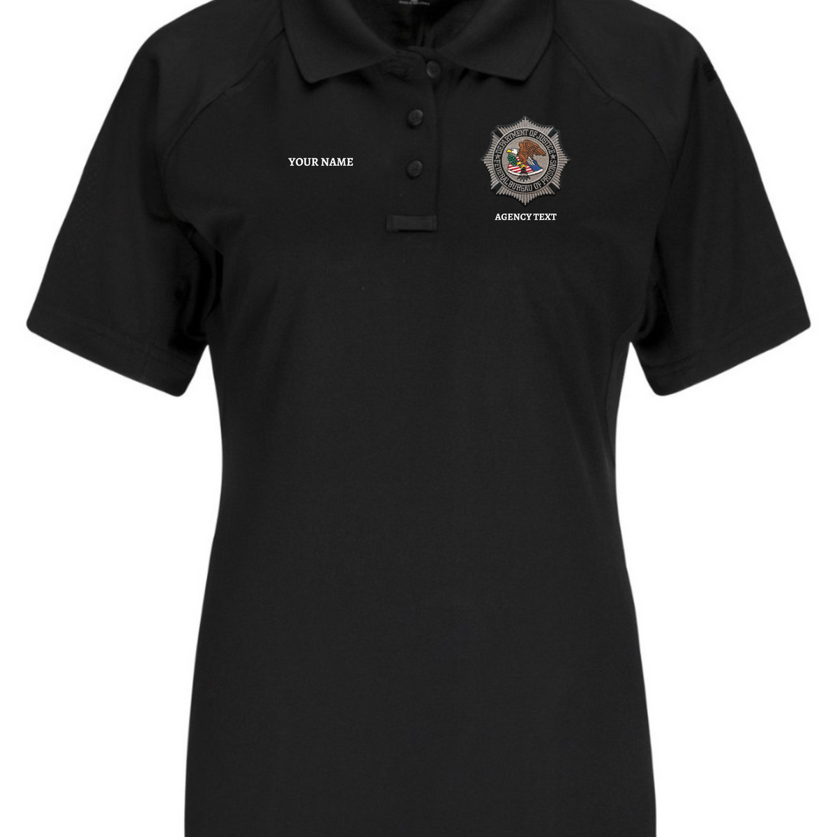 TACTICAL Bureau of Prisons Polo - Women's Short Sleeve – FEDS Apparel