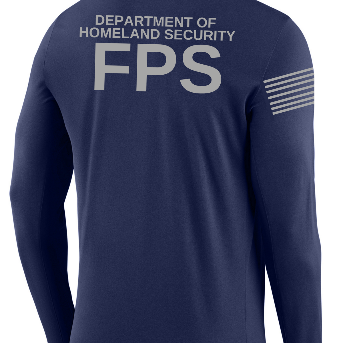 SUBDUED DHS FPS Agency Identifier T Shirt - Long Sleeve – FEDS Apparel