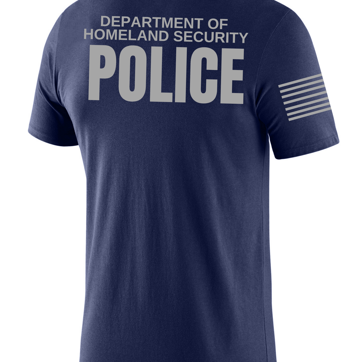 SUBDUED DHS POLICE Agency Identifier T Shirt - Short Sleeve – FEDS Apparel