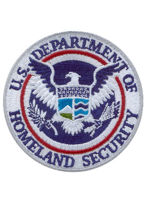 Department of Homeland Security Police Vest Patches – FEDS Apparel