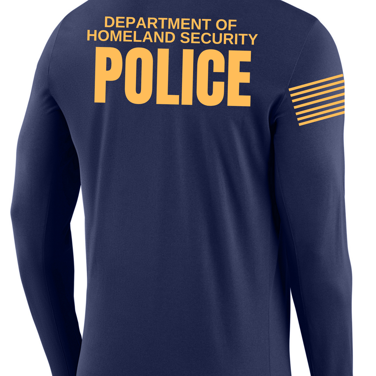 DHS POLICE Agency Identifier T Shirt - Long Sleeve – FEDS Apparel