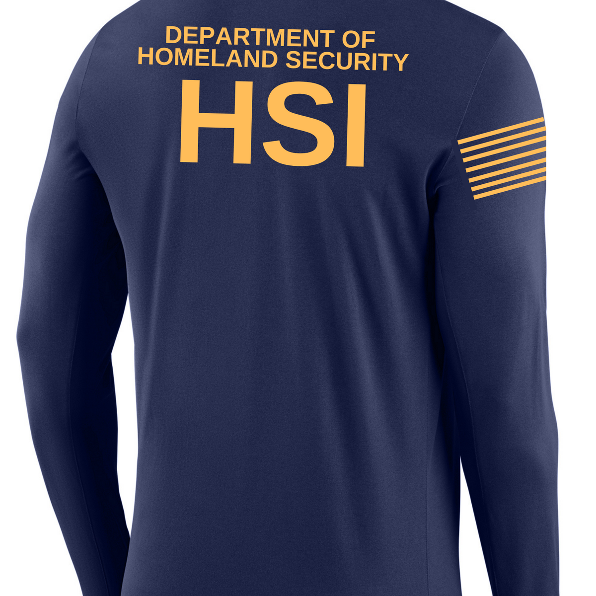 DHS HSI Agency Identifier T Shirt - Long Sleeve – FEDS Apparel